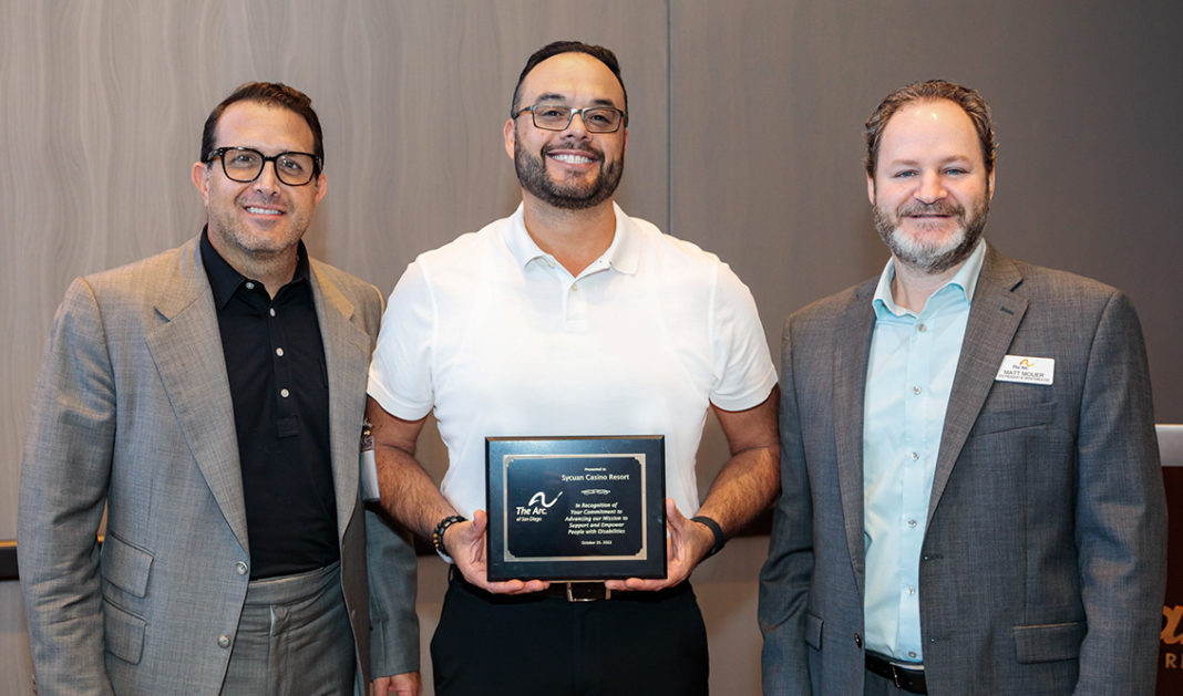 Arc of San Diego, Sycuan Honor the Disabled - Indian Gaming