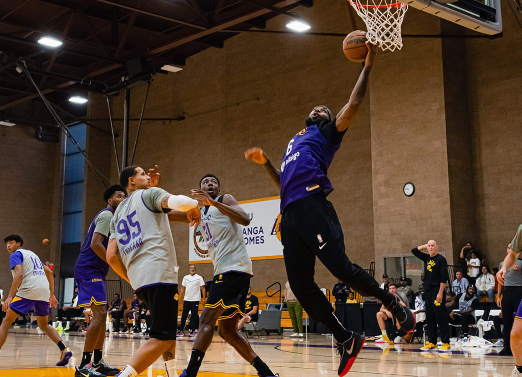 LA Lakers Visit Pechanga Indian Reservation - Indian Gaming