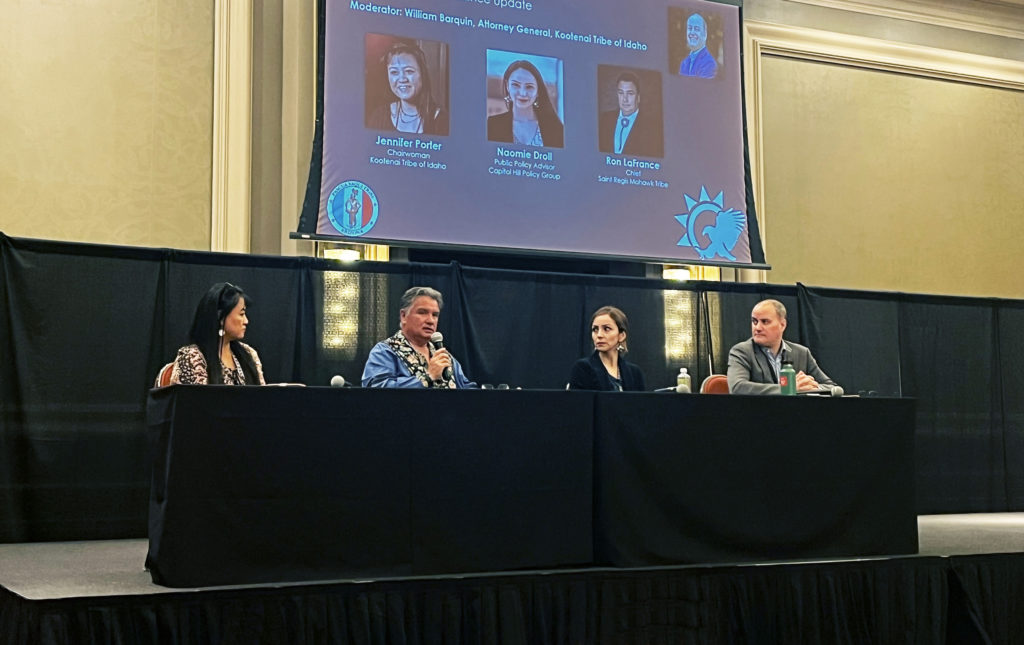Saint Regis Mohawk Chief LaFrance Attends Tribal Border Summit