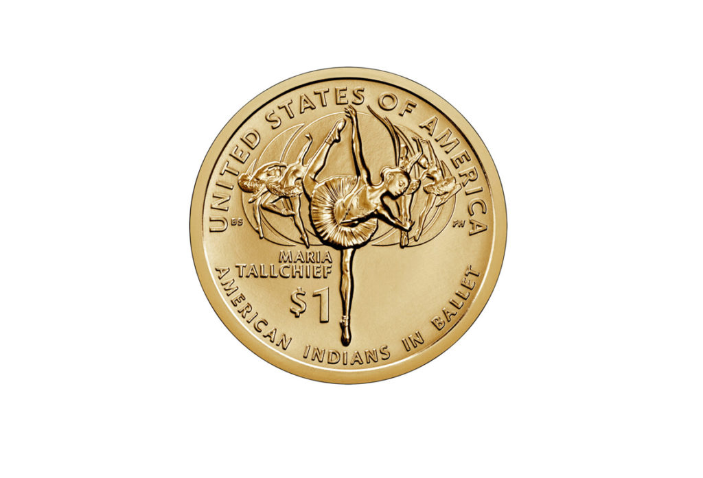 U.S. Mint Releases Coin Featuring Maria Tallchief - Indian Gaming
