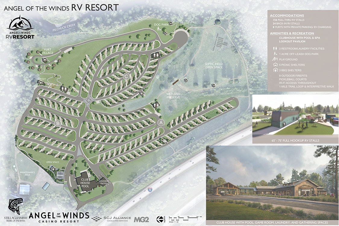 Angel of the Winds RV Resort Groundbreaking - Indian Gaming