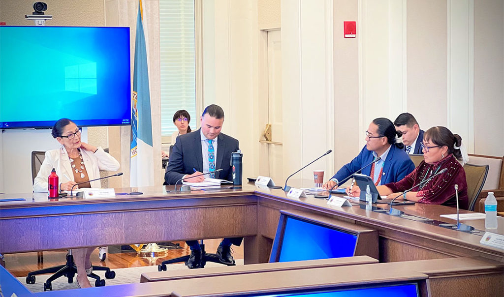 Navajo Nation Leaders Visit Interior - Indian Gaming