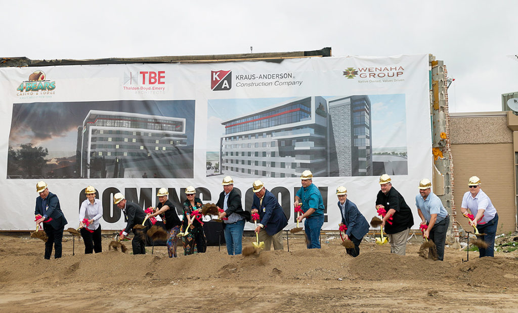 4 Bears Holds Groundbreaking, Grand Opening - Indian Gaming