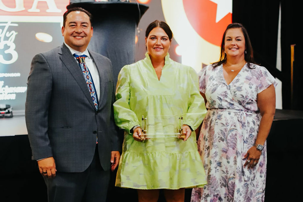 Choctaw Nation Associates Honored at OIGA - Indian Gaming