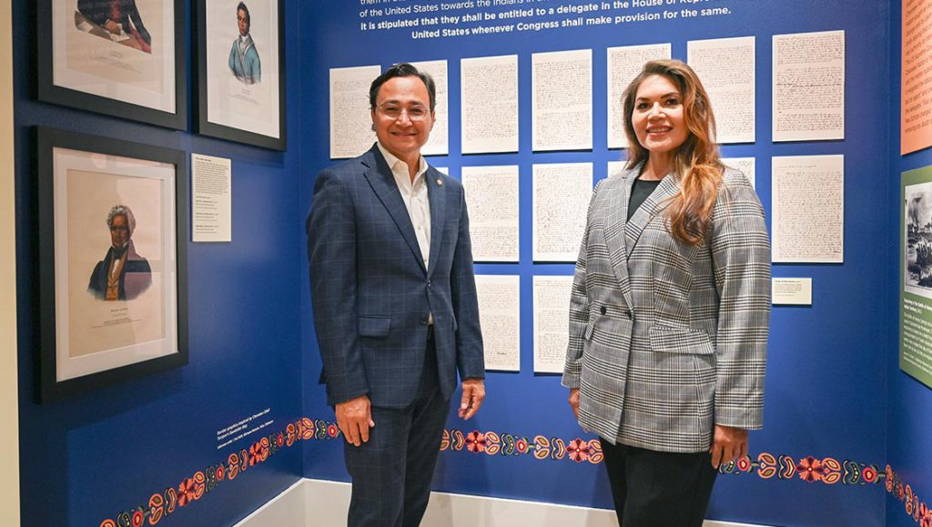 Cherokee Exhibit Highlights Right to Representation in Congress