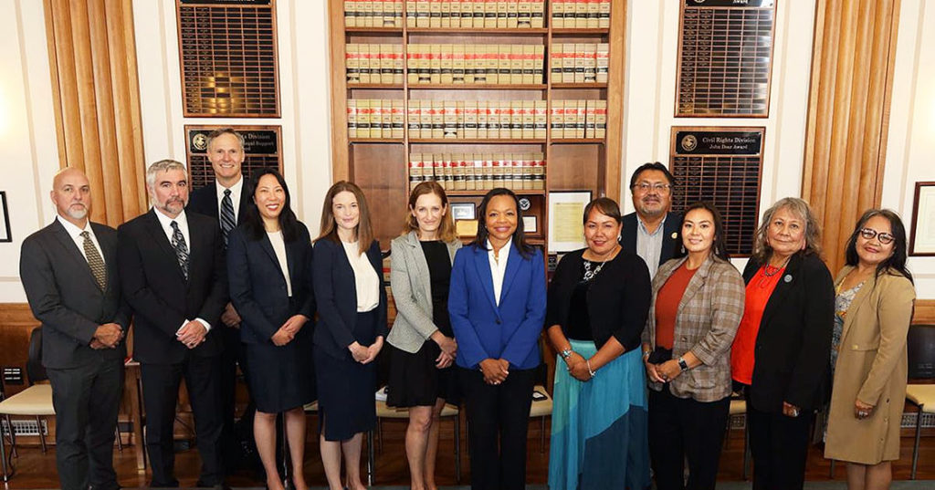 Navajo Nation Commemorates Partnership With DOJ - Indian Gaming