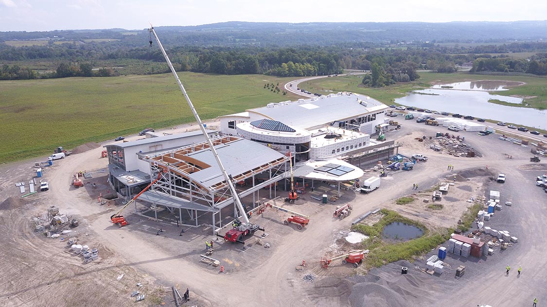 Oneida Indian Nation Holds Topping Ceremony - Indian Gaming
