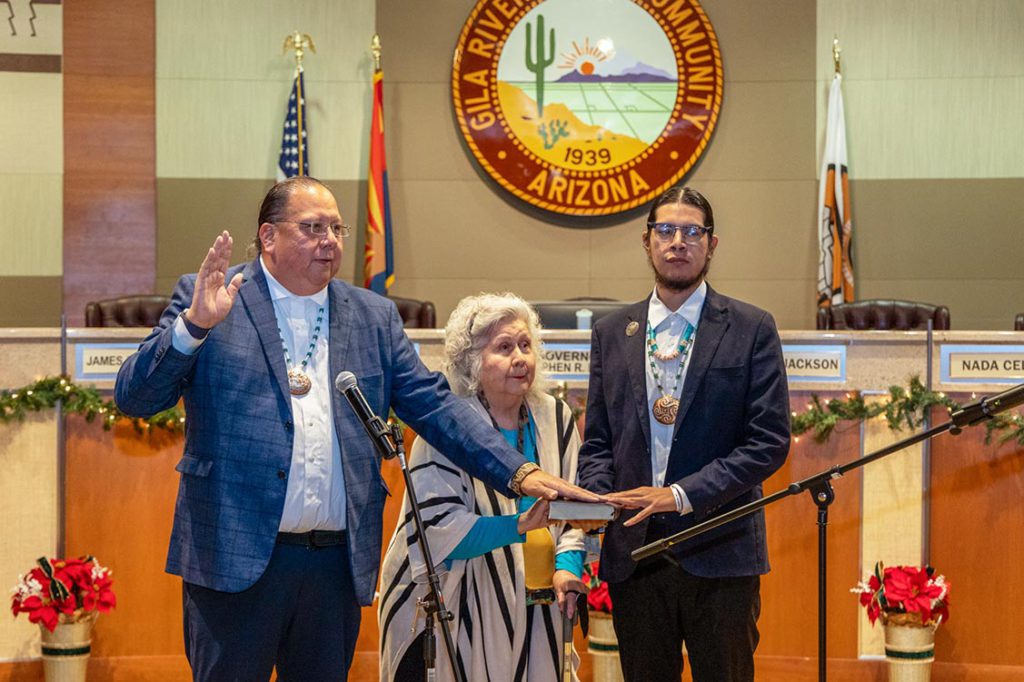 Gila River Indian Community Officials Sworn In - Indian Gaming