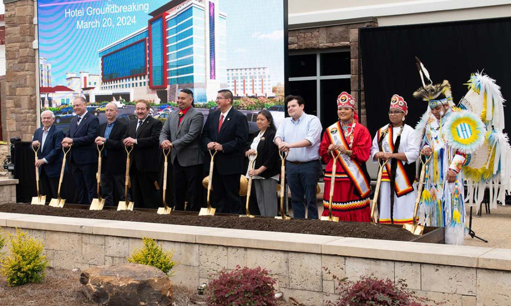 Coushatta Tribe Breaks Ground on New Hotel - Indian Gaming