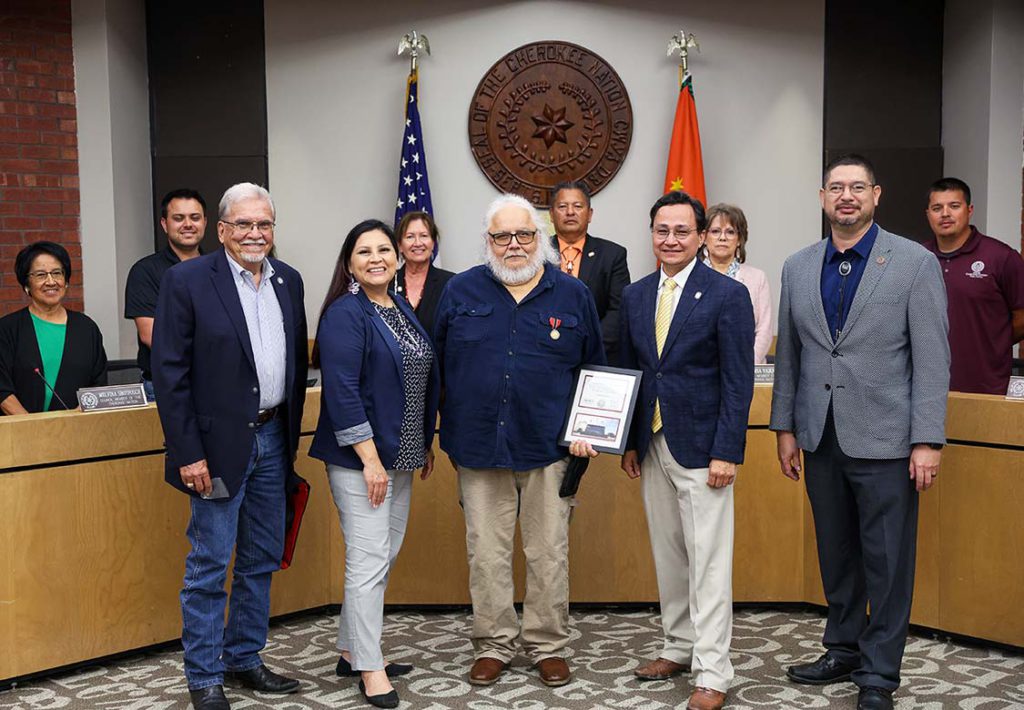 Cherokee Nation Honors Two Veterans - Indian Gaming