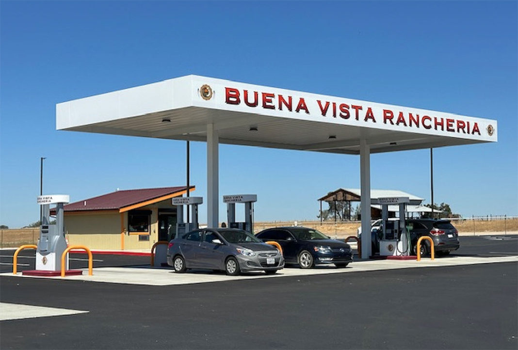 Buena Vista Rancheria Opens New Gas Station - Indian Gaming