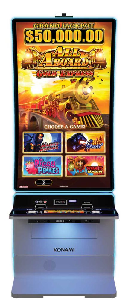 Konami – All Aboard Gold Express Multi-Game - Indian Gaming