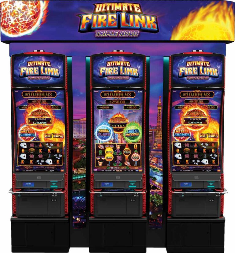 Light & Wonder: Ultimate Fire Link Triple Nova - Indian Gaming