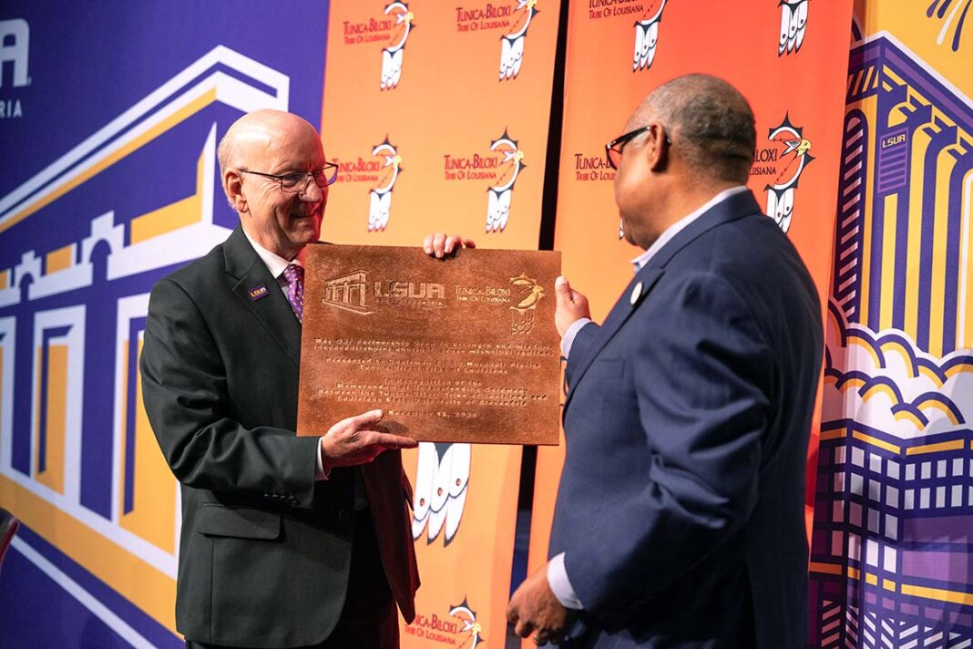 Tunica-Biloxi Tribe, LSUA Sign Education MOU - Indian Gaming
