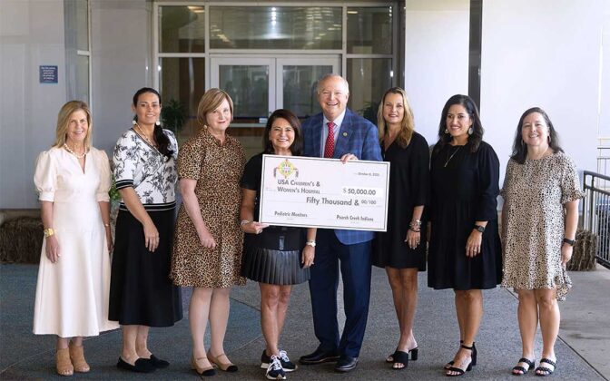 Poarch Creek Indians Donate $50,000 to Hospital - Indian Gaming