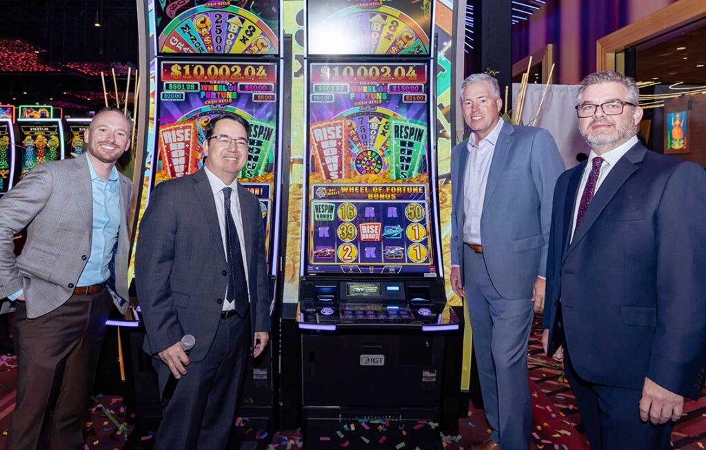 IGT’s Wheel of Fortune Cash on Reels Premieres at Yaamava’