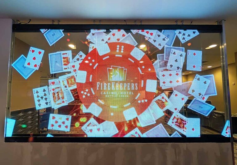 FireKeepers Installs JCM Clear Display at Poker Room